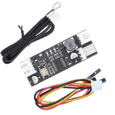 China 12V 0.8A DC PWM Thermostat Speed & Temperature Controller 2-3 Wire for Fans Motor Driver Boards and Modules for sale