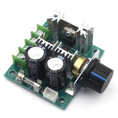 China 10A 50V Auto PWM Speed Regulator Power Supply Module DC 12V 24V 30V 40V 13KHZ Governor Generator Parts Accessories for sale