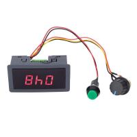 China CCM5D Digital Display LED Motor Controller Speed Regulator 6V 12V 24V 5A PWM DC Motor Speed Controller Board DC DC Converters for sale