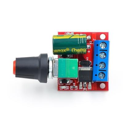 China CA-555 Mini 5A PWM Max 90W DC Motor Speed Controller Module 3V-35V Control Switch LED Dimmer Motor Driver Boards Modules for sale