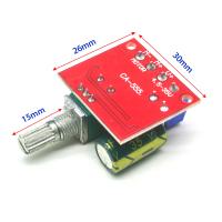China CA-555 Mini 5A PWM Max 90W DC Motor Speed Controller Module 3V-35V Control Switch LED Dimmer Motor Driver Boards Modules for sale