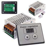 China 4000W SCR Voltage Power Regulator AC 220V Electric Motor Speed Temperature Controller Board DC DC Converters Power Supply Module for sale