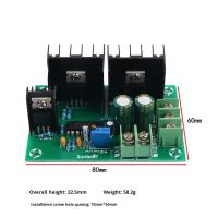 China DC12V/24V to AC220V Square Wave Power Frequency Low Frequency Inverter Drive Board 300W Boost Module for sale