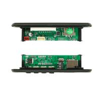 China BT 5.0 Wireless MP3 Decoder Board Portable BT FM Transmitter Auto LCD Supports WAV TF Card USB FM Radio Voice Recorder for sale