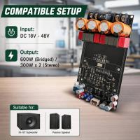 China 3002 Pure Post-Stage Digital Amplifier Board High Power TPA3255 Stereo/Bridge-Mono 600W Made in China for sale