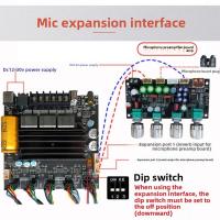 China ST21 High-Pass for Digital Amplifier Lead Wires 21 Channel 100W X 2 + 200W Original TPA3221 Chip China Audio for sale