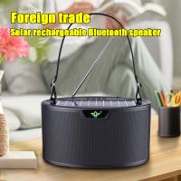 China SO-558 Portable RGB LED Lighting Impact BT Wireless Speaker Solar Radio with Cross-Border Classy Digital Products Battery Sound for sale
