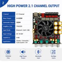 China AS21PRO 2.1 Channel  Amplifier Board 300W*2+600W TPA3255 High Power Digital Audio Amplifier Module Factory Direct for sale