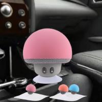 China Portable Mini Wireless BT Speaker Silicone Suction Cup Mushroom Audio Speaker Battery Home Theatre Party Outdoor Computer Stage for sale