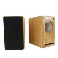 China 3 Inch Wood Speaker Box Empty DIY Enclosure Shell Sound Amplifier LoudSpeaker Home Audio HIFI Wooden Speaker Case for 1pcs for sale