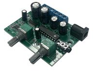 China CA-6625 2.1 Channel Ultra Heavy Bass Digital Amplifier Board Module DIY Old-fashioned Audio Box Finished Product 12V 6W*2+25W for sale