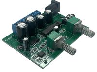 China CA-6625 2.1 Channel Ultra Heavy Bass Digital Amplifier Board Module DIY Old-fashioned Audio Box Finished Product 12V 6W*2+25W for sale