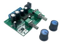China CA-6625 2.1 Channel Ultra Heavy Bass Digital Amplifier Board Module DIY Old-fashioned Audio Box Finished Product 12V 6W*2+25W for sale