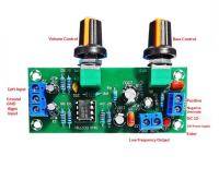 China 10-24V Single Power Supply Overweight Subwoofer Front Board Low Pass Filter Board Tone & Finished Board Model 885 for sale