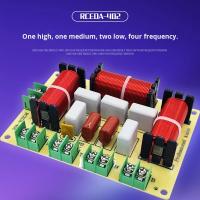 China Four-Way Frequency Divider - High, Medium, Two Low Audio Crossover, No-Solder Home Speaker Modification for sale