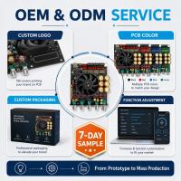 China AS21P TPA3255 2.1 Channel Digital Amplifier Board 300Wx2+600W High Power Audio Module for Home Theater for sale