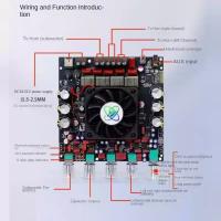 China Original Brand AS21HPA High Power BT Wireless Digital Amplifier 2.1 Channel Subwoofer 300W * 2 600W Imported TPA3255 for sale