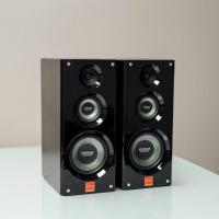 China Cyclone No. 8 8-Inch Three-Way Bookshelf Speakers with Deepened Cabinet Lacquered Design 80W-300W Output Power Powerful Bass for sale