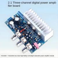 China TDA2050A TDA2030A Overweight Subwoofer Mini Power Amplifier Board 18Wx2+32W Three-Channel Digital Module for sale