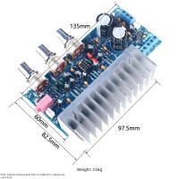 China TDA2050A TDA2030A Overweight Subwoofer Mini Power Amplifier Board 18Wx2+32W Three-Channel Digital Module for sale