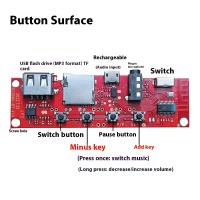 China Dove V96 Wireless Speaker Circuit Board MP3 Decoding Motherboard  Audio Receiver Module for sale