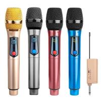 China High Fidelity Handheld Microphone Rechargeable Wireless U-Disk Karaoke Cardioid C Flagship Edition for Home Use for sale