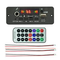 China 5.0 MP3 Decoder Board 2*40W DC 5V Amplifier Audio Player DIY MP3 Player Car FM Radio Module Portable Speaker Amplifier Power for sale