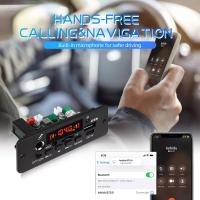 China 5.0 MP3 Decoder Board 2*40W DC 5V Amplifier Audio Player DIY MP3 Player Car FM Radio Module Portable Speaker Amplifier Power for sale