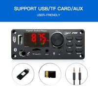 China 12V 2*50W Digital Power Amplifier Module Panel BT Speaker Microphone Recording Radio Stylish Card Voice Recorder MP3 Player for sale