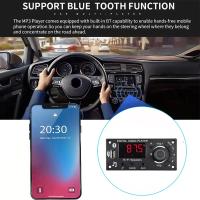 China 2*50W 5.0 MP3 Decoder Board Stereo Speaker Amplifier Module with FM Radio TF USB Mic Record Call & Call Music Accessory for sale
