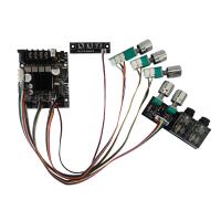China Creatall AM100F BT Wireless 5.1 Digital HiFi Stereo Class D 2.1 Channel 50Wx2+100W Amplifier Board Home Receivers Amplifiers for sale
