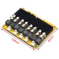 China Professional 4-Channel 4x60W CA-3118 Class D Power Amplifier Board for Speakers & Audio Systems DC8-24V for Receivers Amplifiers for sale
