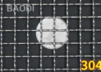 China Aluminum Crimped Woven Wire Mesh 2 Inch Mesh Size 0.4mm to 1.6mm Wire Diameter for sale