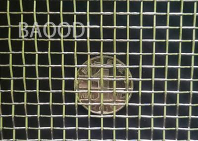 China Aluminum Construction 0.4mm Crimped Mesh Plain Weaving Alkali Resistant for sale