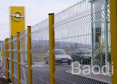 China Custom Vinyl Coated Welded Wire Mesh Fence Panels 1.03m-2.4m Height for Industrial Zone Security for sale