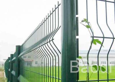 China W Shaped Welded Wire Fencing Panels 2.5m x 2.03m Galvanized Powder Coated for sale