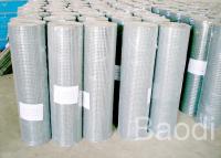 China 16 Gauge Welded Wire Mesh Fencing Panels Low Carbon Iron Smooth Surface Galvanized for sale