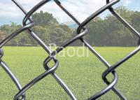 China Hot Dip Galvanized Chain Link Mesh Fence 50mm Mesh 2.64mm Wire for Residential Fencing for sale