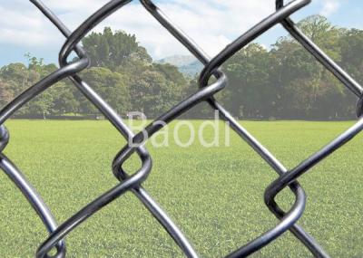China Hot Dip Galvanized Chain Link Mesh Fence 50mm Mesh 2.64mm Wire for Residential Fencing for sale