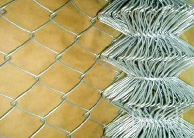 China Galvanized Mild Steel Chain Link Fence 1.5-4mm Wire for Machine Protection for sale