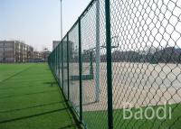 China Vinyl Coated Chain Link Fence Fabric Roll 50mm Mesh 2.2mm Wire Diameter PVC Coated Galvanized for sale