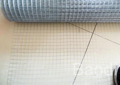 China Galvanized Welded Wire Mesh 1x1 Inch High Strength Low Carbon Iron Roll 100ft for sale