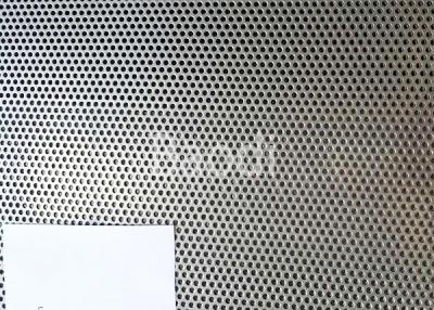 China SS316 Perforated Steel Sheet 2000x1000x1.5mm 8mm Hole for Chemical Filters for sale