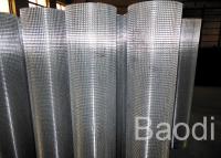 China Galvanized Welded Wire Mesh Rolls 14-29 Gauge for Food Processing and Construction for sale