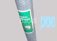 China Electro Galvanized Chicken Wire Mesh Hexagonal Carbon Steel For Poultry Fence for sale