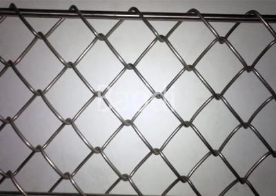 China Galvanized Chain Link Mesh Fence 6 Feet Roll Acid Corrosion Resistant Roadway Fencing for sale