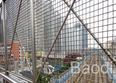 China Aluminum Woven Crimped Wire Mesh Roll 2-18 Mesh 0.9m-1.5m Height High Strength for sale