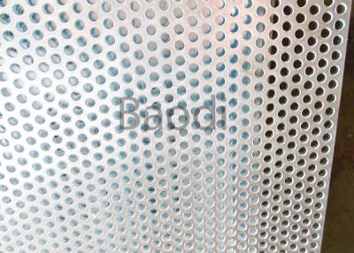 China Carbon Steel Perforated Metal Sheet Round Hole 0.8-25mm Hole Size 0.5-3.5mm Thickness for sale