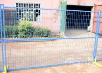 China Commercial Construction Temporary Mesh Fence 25x25mm Frame 4.0mm Wire 50x100mm Mesh for sale
