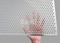 China Stainless Steel 316L Perforated Sheet 1m x 2m Staggered Round Holes 3mm Thick for sale